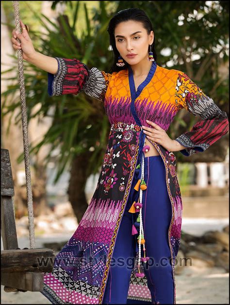 Summer Fashion Lawn Kurti Designs Trends Latest Collection 2018 2019