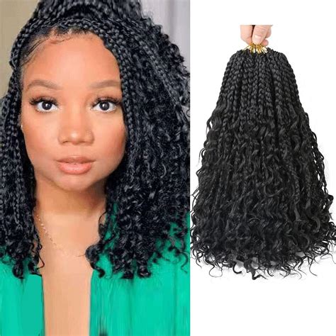 Lmzim 12 Inch Box Braids Crochet Hair Bohomian South Africa Ubuy