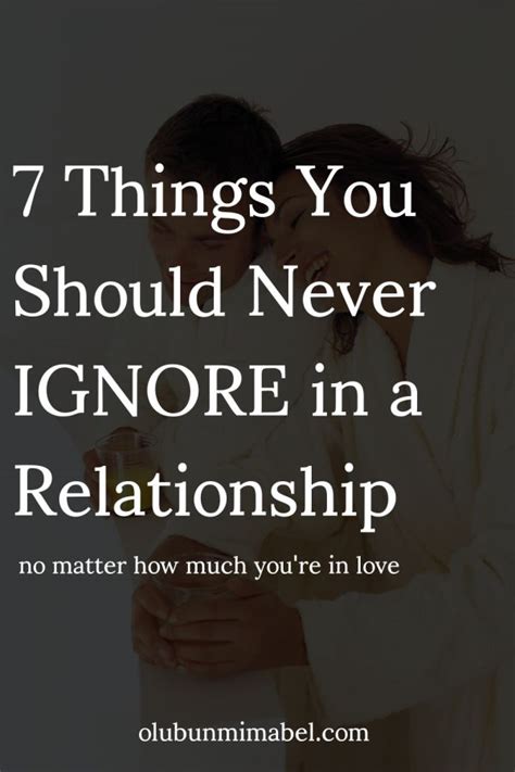 7 Things You Should Never Ignore In A Relationship As A Smart Woman Sweet Romantic Words