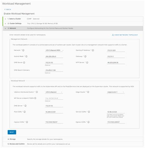deploy vsphere with kubernetes project pacific part 7 enable
