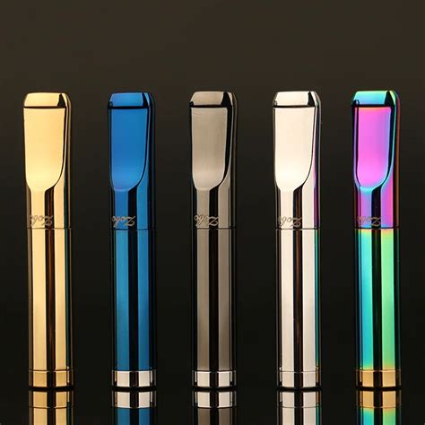 Tabak-Sigarettenfilter-Dik-Slanke-Sigaret-Zobo-Zilver-Metalen ...