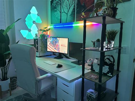Cozy Productivitygaming Setup Rbattlestations