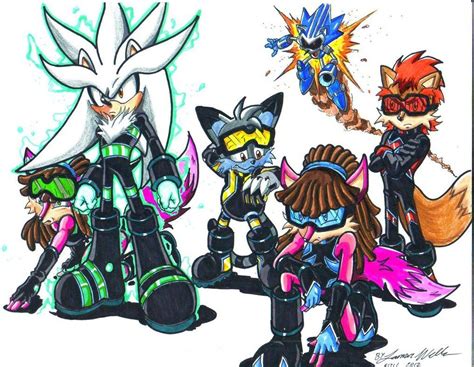 On Deviantart Sonic The Hedgehog Silver The