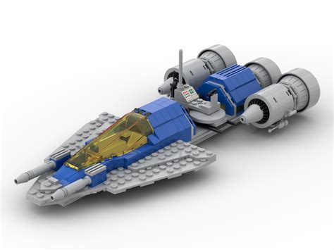 Lego Moc Galaxy Cruiser Classic Space By Beptune Rebrickable