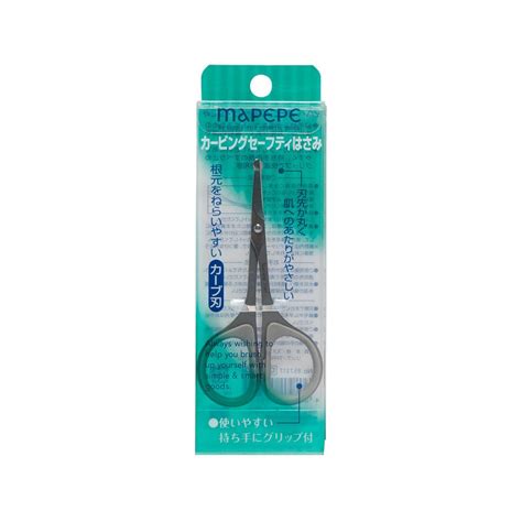 Mapepe Curving Safety Sissors 20g Log On