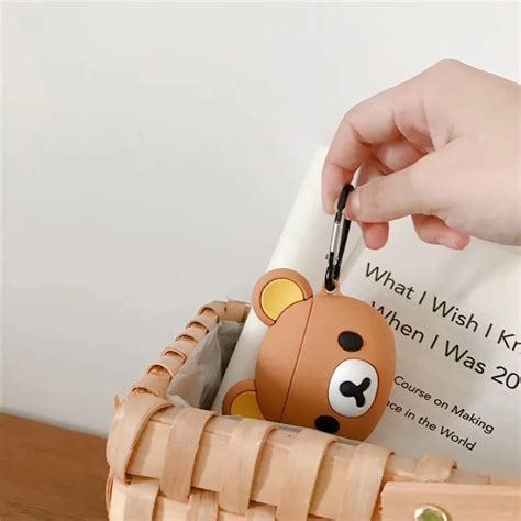 Kawaii Cartoon Rilakkuma Wireless Bluetooth Airpod Case