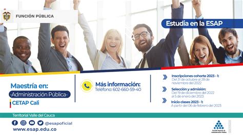 ESAP Oficial on Twitter Atención Cali Inscríbete en la oferta de