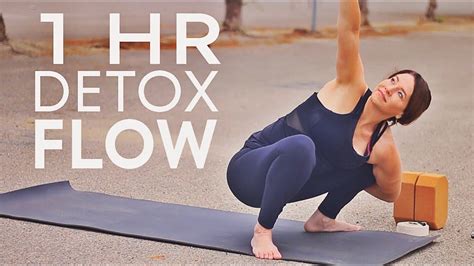 1 Hour Yoga Flow Vinyasa Class Detox Twists Fightmaster Yoga Videos