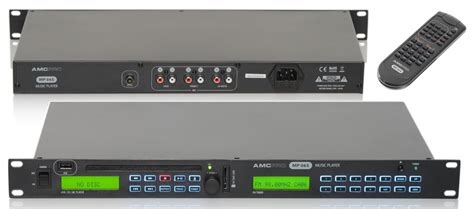 AMC МP 06S - проигрыватель CD/USB/SD/MMC с FM, 3х2RCA (стерео)