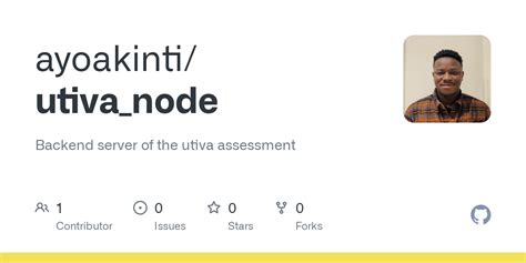 Github Ayoakintiutivanode Backend Server Of The Utiva Assessment