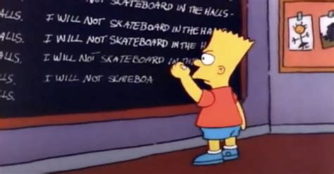 Bart Simpson Guilty