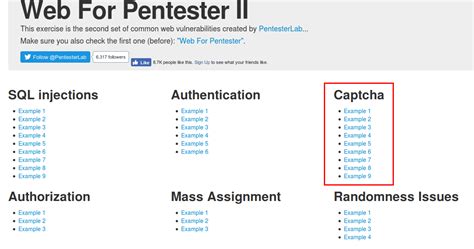 Pentesterlab Write Up Web For Pentester Ii Captcha