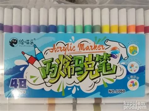 Flomasteriakrilni Flomasteriskolski Pribor Kupujemprodajem