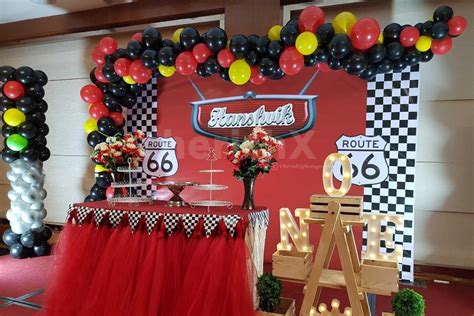 Unique And Creative Car Theme Birthday Decoration At Home Ideas For
