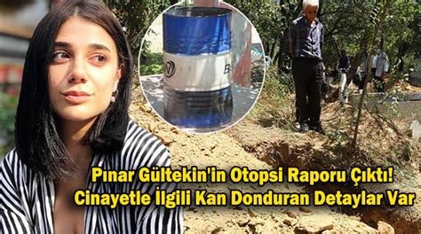 Pınar Gültekinin Otopsi Raporu Çıktı Cinayetle İlgili Kan Donduran