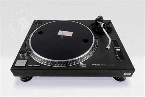 Technics SL MK Black Turntable CenterStaging Rehearsal Studios And Musical Instrument
