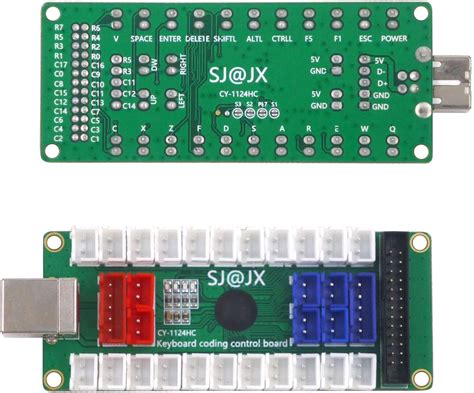 SJ JX Development Keyboard Encoder Board Game Controller DIY LED Keyboard Development Board