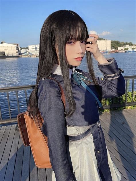Famosa Cosplayer Japonesa Realiza Cosplay De Takina De Lycoris Recoil