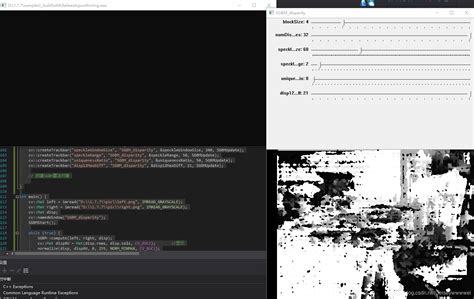 C实现opencv中的sgbm匹配算法并实现调参c Opencv Sgbm Creat Csdn博客
