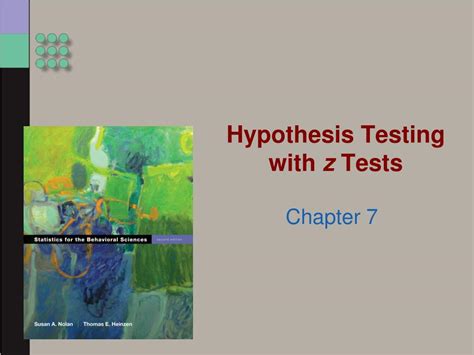 PPT Hypothesis Testing With Z Tests PowerPoint Presentation Free Download ID 1786596