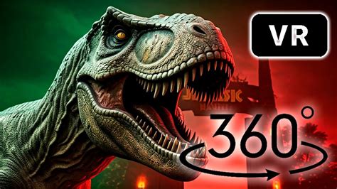 Extreme Dinosaur Coaster Vr 360° Jurassic Park Ride Video Youtube