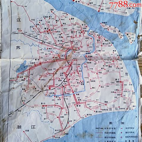 90年代上海老地图1990年上海市地图 伤感说说吧