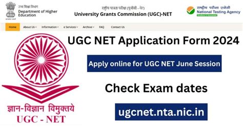 UGC NET Application Form 2024 Apply Online For UGC NET June Session