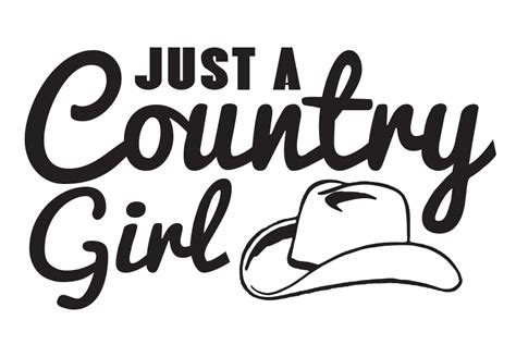 Free Just A Country Girl Svg File The Crafty Crafter Club