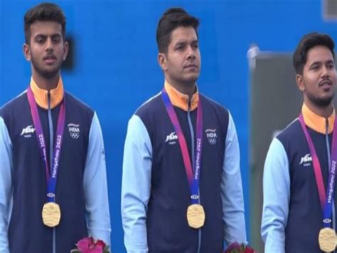 Asian Games Indian Archers Win Gold Medal In Mens Compound Team Event