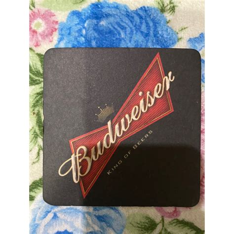 Lapik Cawan Gelas Budweiser Rare Vintage Colletable Shopee Malaysia