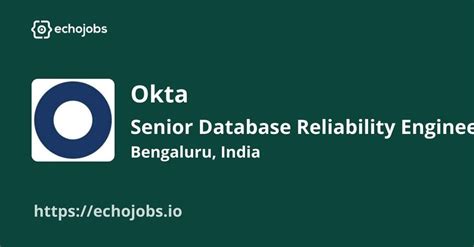 Hiring Senior Database Reliability Engineer Bengaluru India India