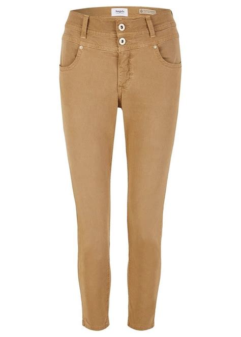 Angels Stretch Jeans Angels Jeans Ornella Button Safari Used 178 680307