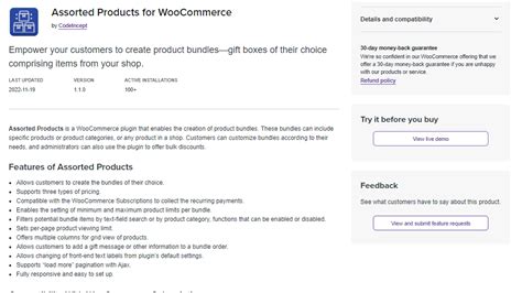 Woocommerce Assorted Products Wookeeper