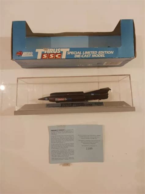 Lledo Thrust Ssc Special Limited Edition Die Cast Model £1112