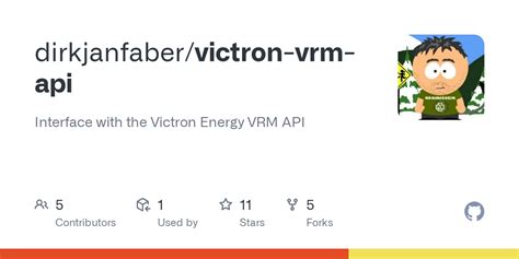 Github Dirkjanfabervictron Vrm Api Interface With The Victron