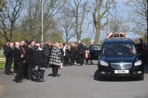 Tony Johnson Pictures From The Funeral Of The Blackpool Fc Supporter