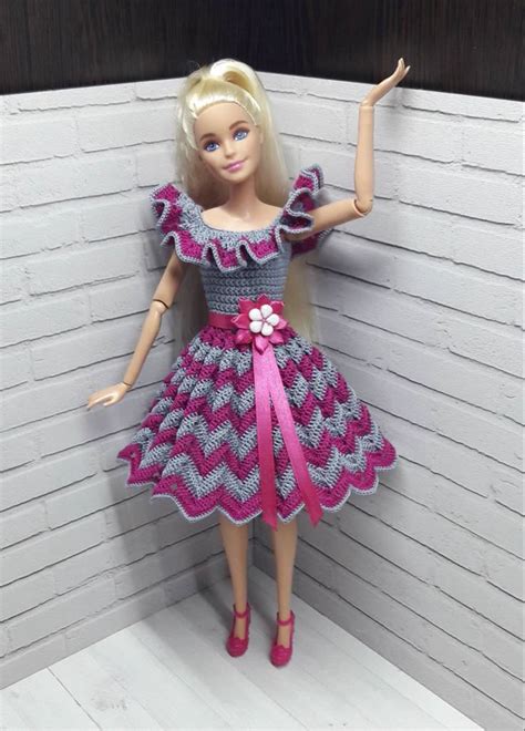 Платье для Barbie Одежда для барби Одежда для кукол Образцы кукольных платьев