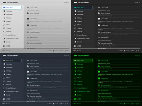 Retroarch Switch Ozone Menu Driver Omnibht