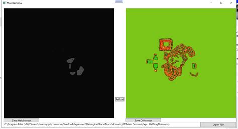 Creating A Tool So We Can Extract The Colormap And Heightmap From The