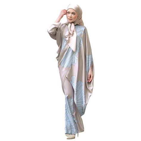 Helena Kaftan Nude By Zefiks Shopee Malaysia