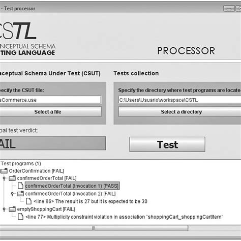 Test Processor Screenshot Download Scientific Diagram