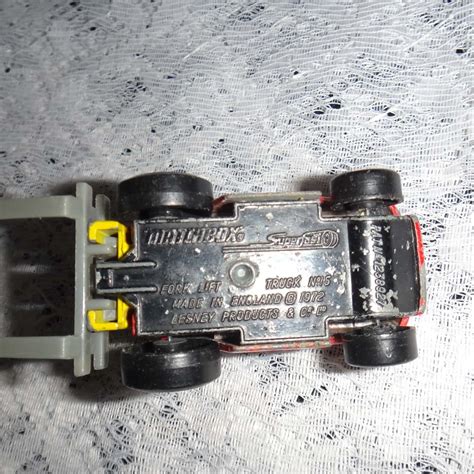 Vintage Matchbox Superfast Forklift Truck No 15 1972s