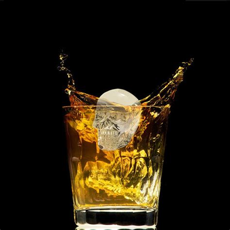 3d Ice Cube Silicone Skull Mold Big Large Ball Ice Vicedeal