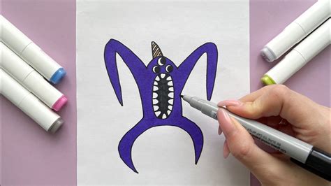 How To Draw And Paint NABNAB Garten Of BanBan YouTube