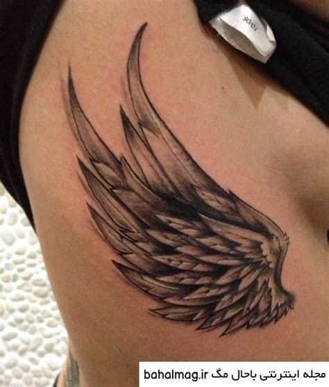 طرح تاتو بال فرشته و شیطان ️ بهترین تصاویر