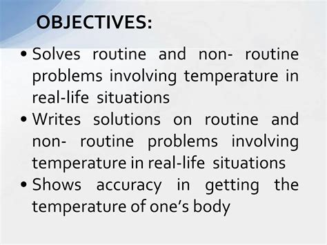 Math5solves Routine And Non Routine Problems Involving Temperature