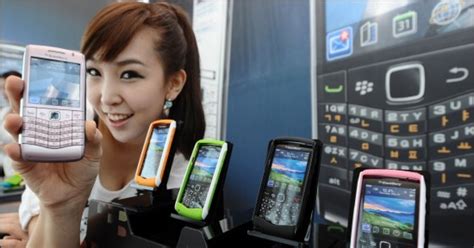 스타일리쉬 스마트폰 블랙베리 펄 3g