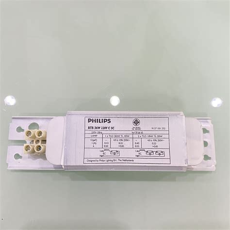 Philip บัลลาสต์ บาลาสต์ สําหรับหลอดฟลูออเรสเซนต์ Btb 36 W ของแท้ มีมอก Shopee Thailand