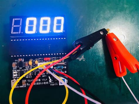 小兔纸新做的毫欧表 哔哩哔哩