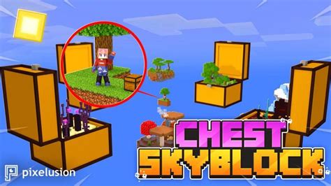 Chest Skyblock By Pixelusion Minecraft Marketplace Map Minecraft
